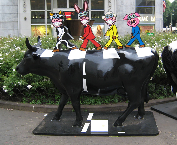 Milan Cow Parade 2007 - Countries Beginning with I